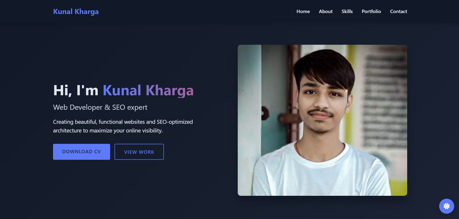 Kunal Kharga | Frontend Web Developer